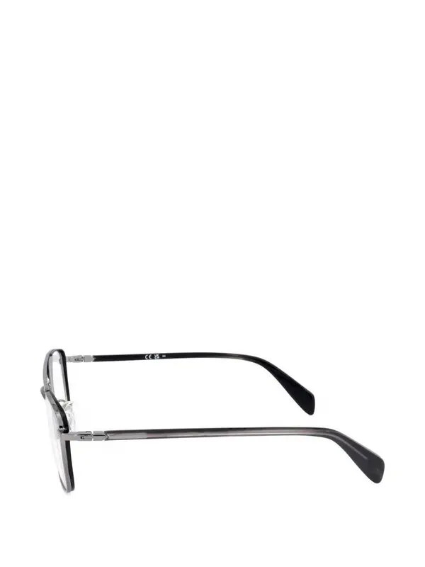 Rag & Bone Double-bridge Eyeglasses - Silver