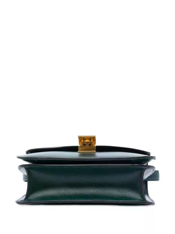 Celine Calfskin Classic Box Crossbody Bag - Green