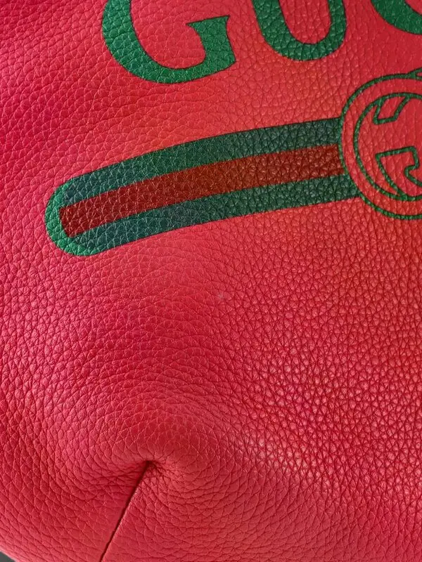 Gucci Logo Printed Leather Medium Belt Bag