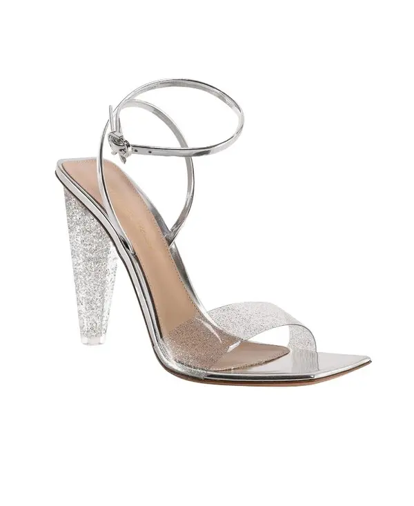GIANVITO ROSSI Odyssey Glitter-embellished Sandals