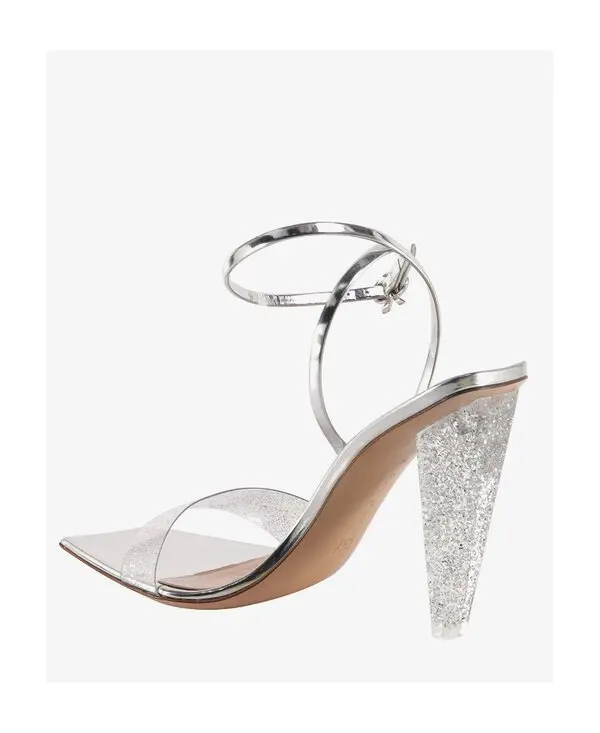 GIANVITO ROSSI Odyssey Glitter-embellished Sandals