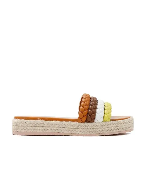 GIANVITO ROSSI Braided-strap Sandals - Nude