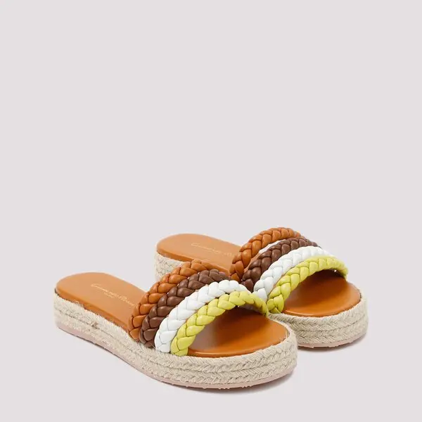 GIANVITO ROSSI Braided-strap Sandals