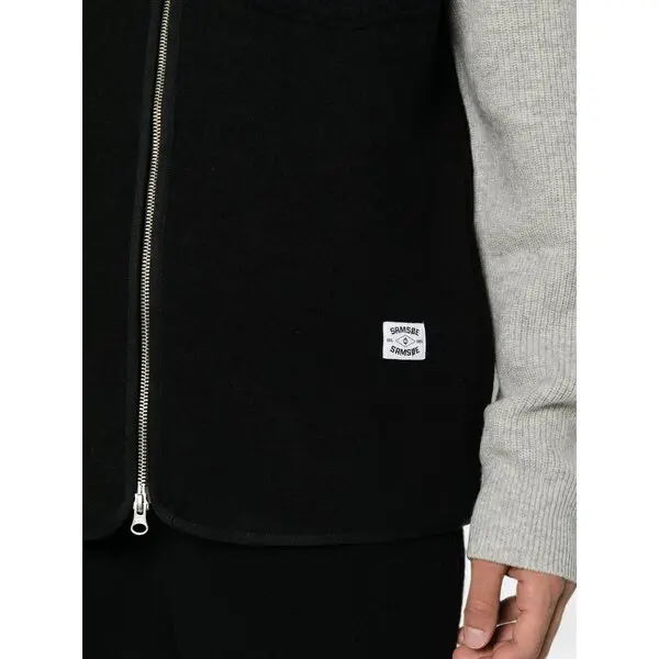 SAMSOE SAMSOE Samsøe Samsøe Zip-up Wool Vest