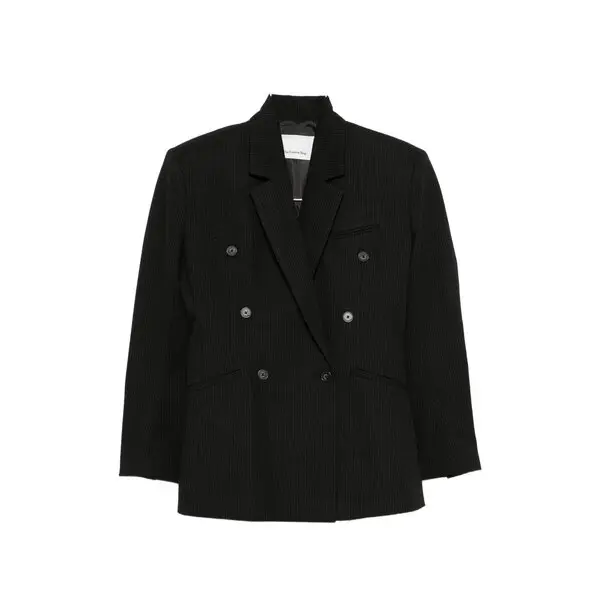 THE FRANKIE SHOP Vertical Stripe Blazer