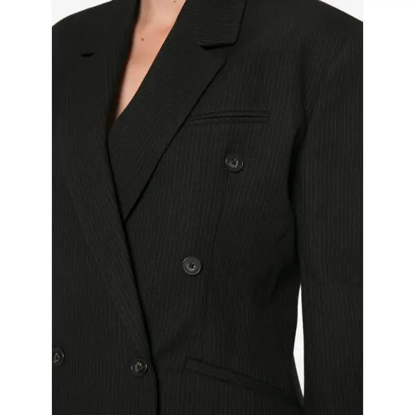 THE FRANKIE SHOP Vertical Stripe Blazer