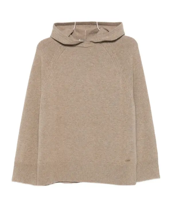 Max Mara Long-sleeve Knit Top - Beige