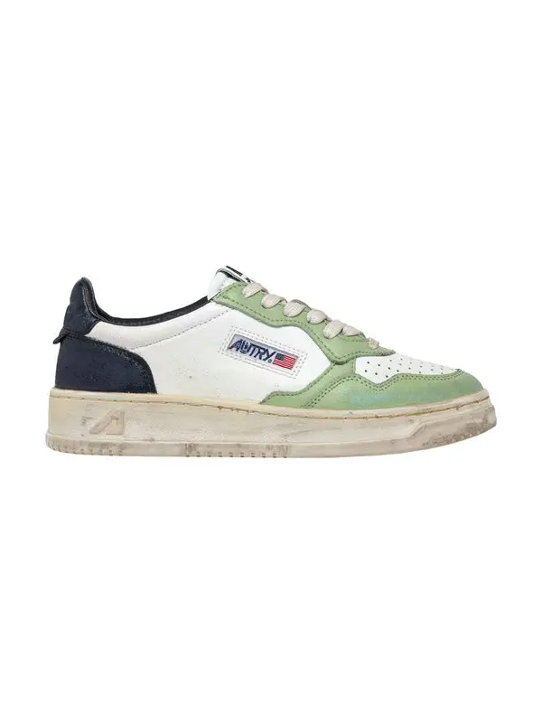 AUTRY Medalist Super Vintage Low-top Sneakers - Nude