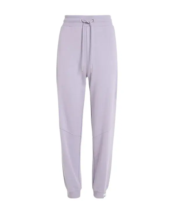 Calvin Klein Tab Jersey Track Pants - Purple