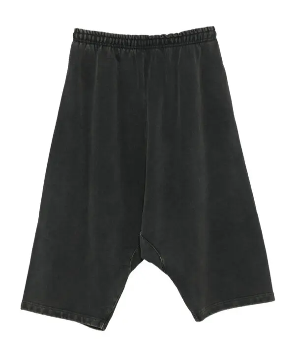 ENTIRE STUDIOS Distressed Lace-up Shorts