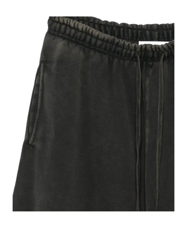 ENTIRE STUDIOS Distressed Lace-up Shorts