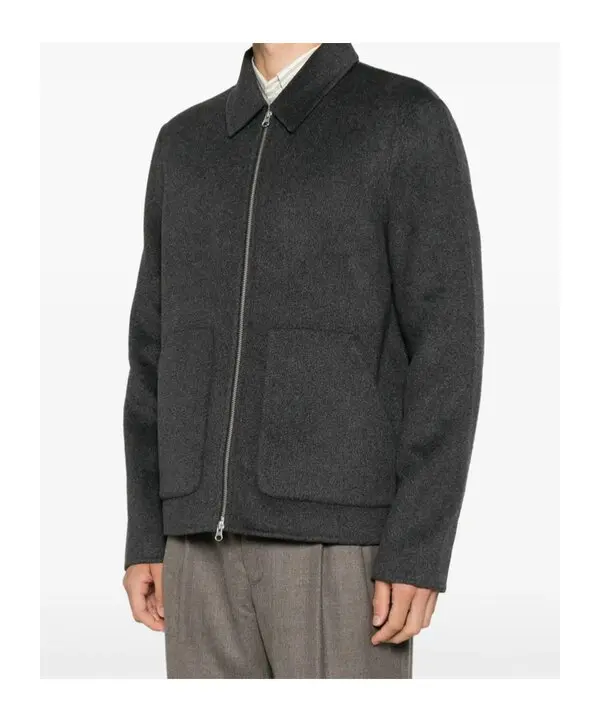 SAMSOE SAMSOE Wool Zip-up Jacket