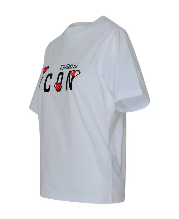 Dsquared2 Logo Printed Crewneck T-shirt