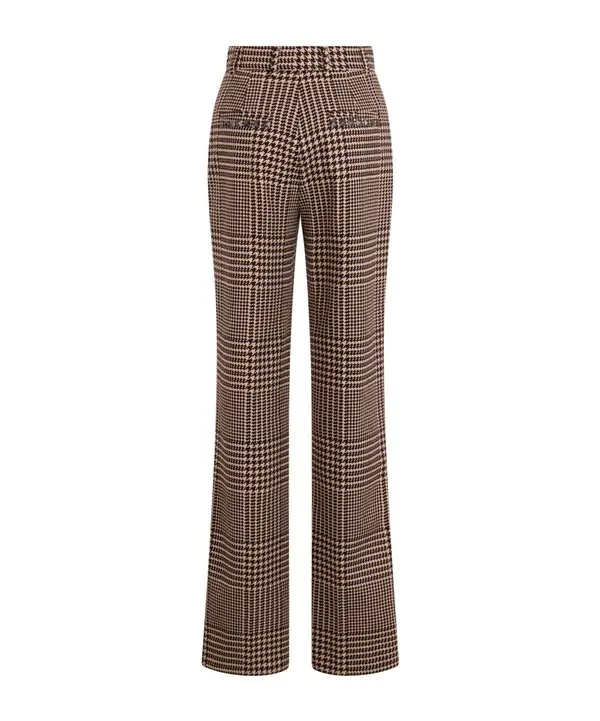Giuseppe Di Morabito Houndstooth Stud-embellished Trousers