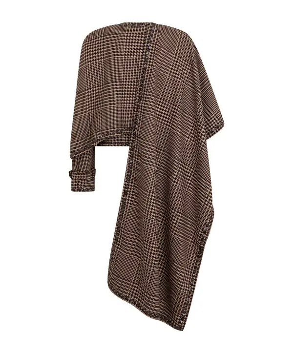 Giuseppe Di Morabito Houndstooth-pattern Studded Caps
