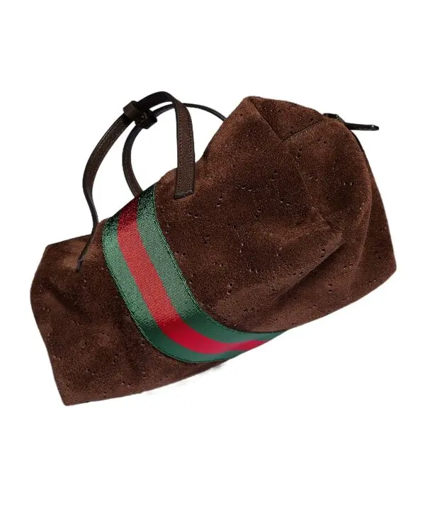 Gucci Small Boston Bag With Web