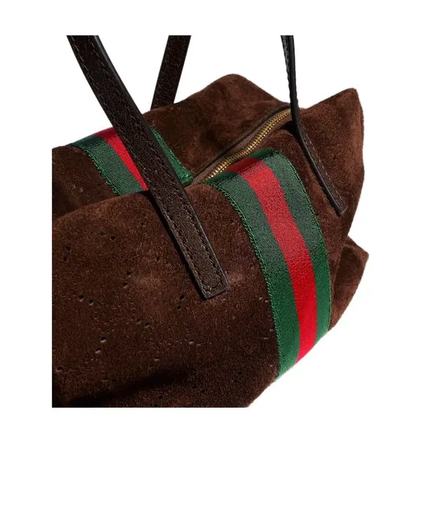 Gucci Small Boston Bag With Web