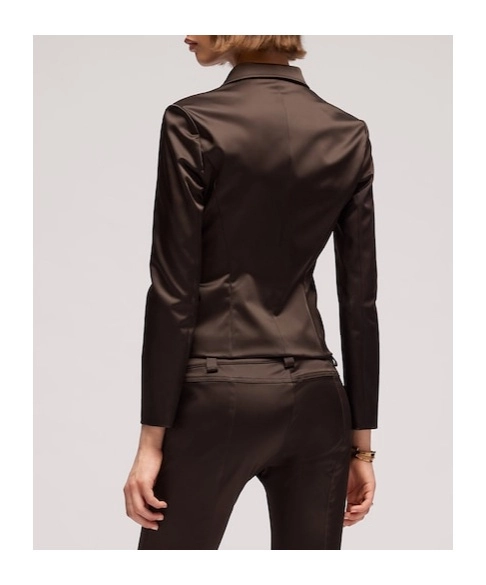 Gucci Stretch Acetate Duchesse Jacket