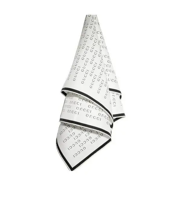 Gucci Print Pocket Square