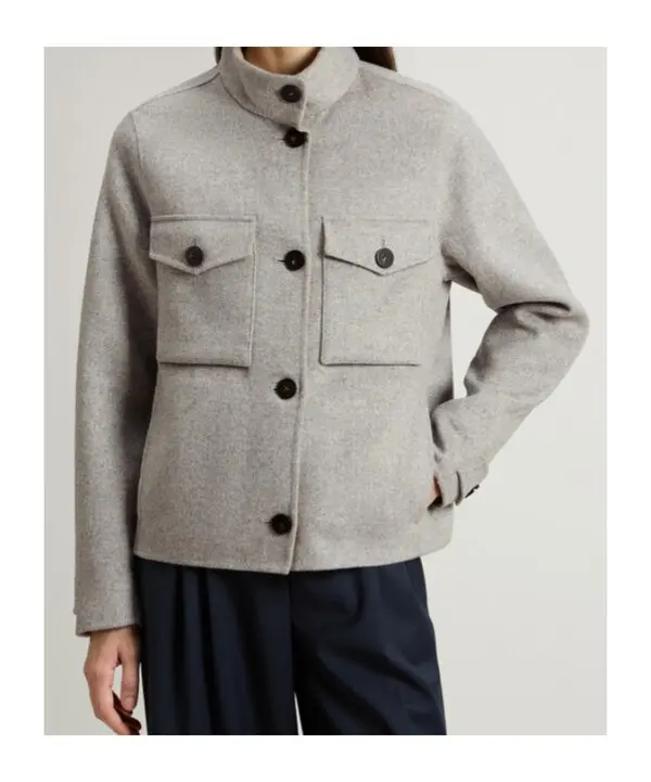 Woolrich Double Flap-pocket Long-sleeve Jacket