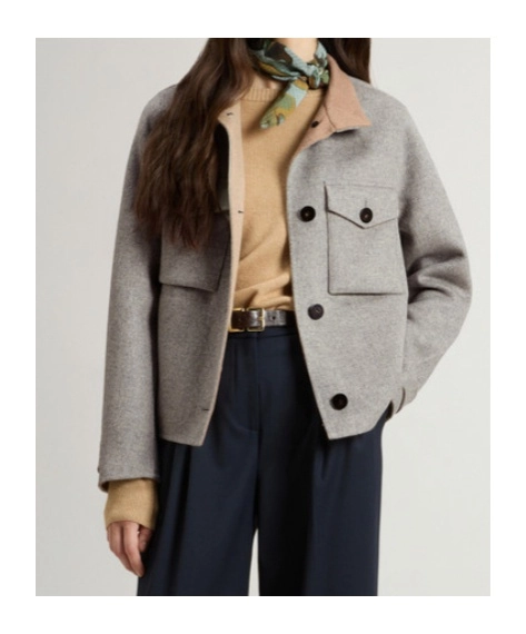 Woolrich Double Flap-pocket Long-sleeve Jacket