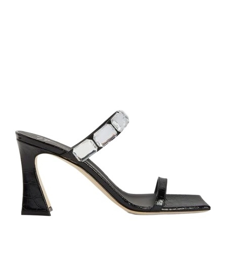 GIUSEPPE ZANOTTI Flaminia Square Embellished Sandals