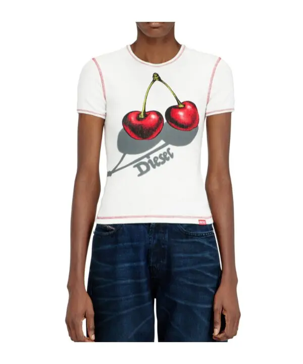 DIESEL® Cherry Print T-shirt