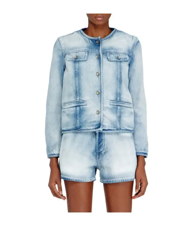 DIESEL® De-grafy-fsi1 Denim Jacket - Light Blue