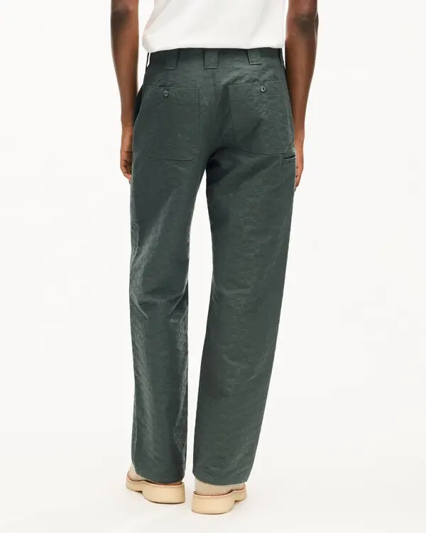 Kenzo Kenzogram' Double Knee Chino In Cotton