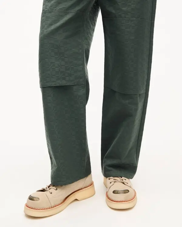 Kenzo Kenzogram' Double Knee Chino In Cotton