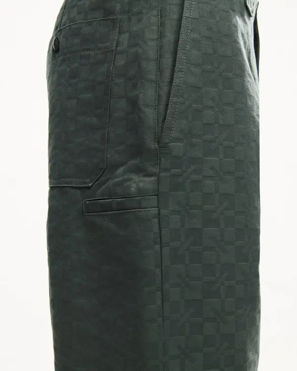 Kenzo Kenzogram' Double Knee Chino In Cotton