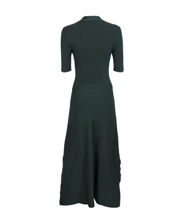 Stella McCartney Asymmetric Ribbed-knit Dress