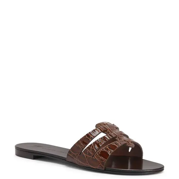 GIUSEPPE ZANOTTI Adheline Strappy Slide Sandals