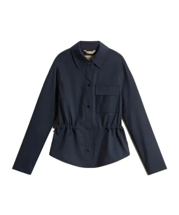 Woolrich Long Sleeved Snapped Overshirt