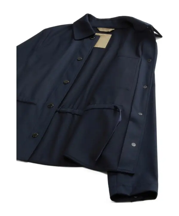 Woolrich Long Sleeved Snapped Overshirt