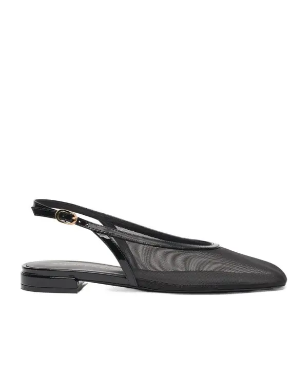 STUART WEITZMAN Bareitall Slingback - Black