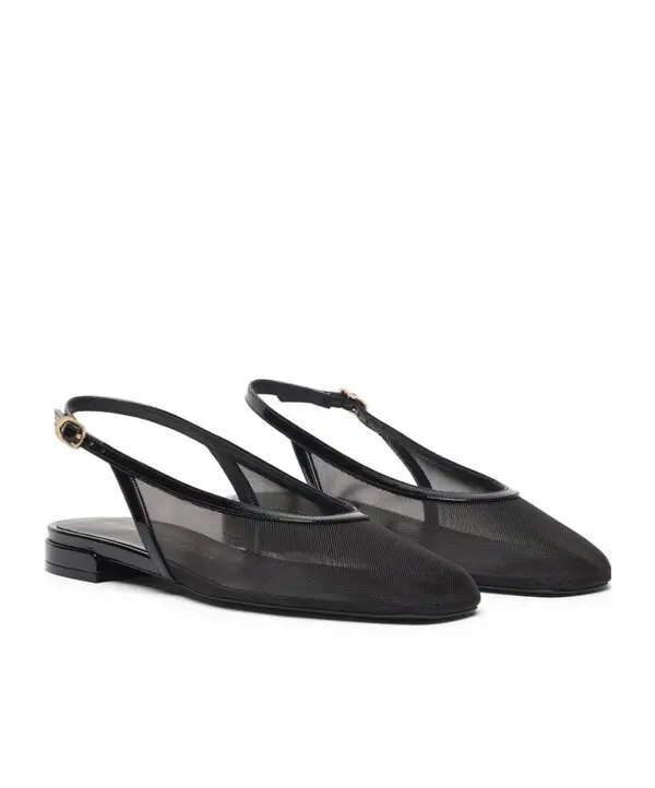 STUART WEITZMAN Bareitall Slingback Flats