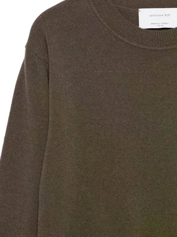 DANIELE FIESOLI Knitted Crew Neck Sweater