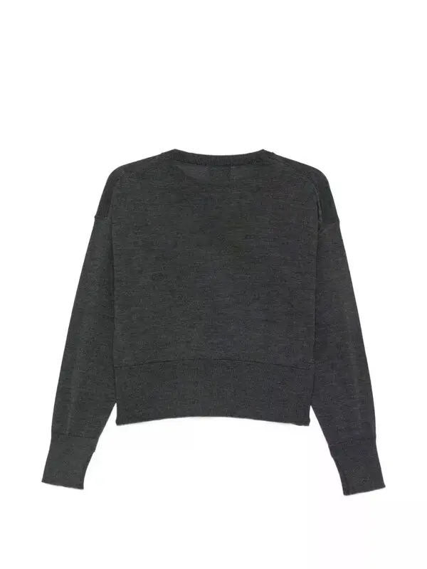 DANIELE FIESOLI Long-sleeve Crew Neck Sweater - Grey
