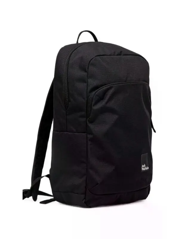 JACK WOLFSKIN Terraview Ripstop Backpack With Logo Patch - Black