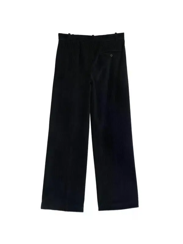 CIRCOLO 1901 Corduroy Straight Trousers - Blue