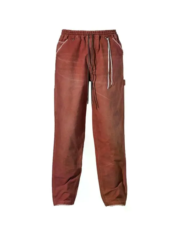 MASTERMIND WORLD Skull And Crossbones Print Drawstring Trousers