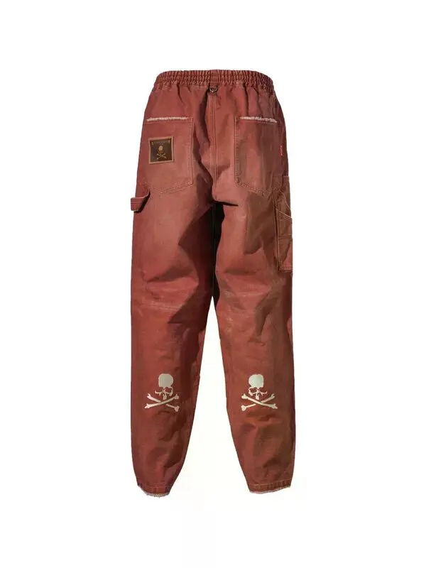 MASTERMIND WORLD Skull And Crossbones Print Drawstring Trousers