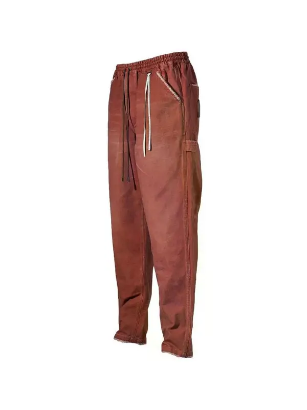 MASTERMIND WORLD Skull And Crossbones Print Drawstring Trousers