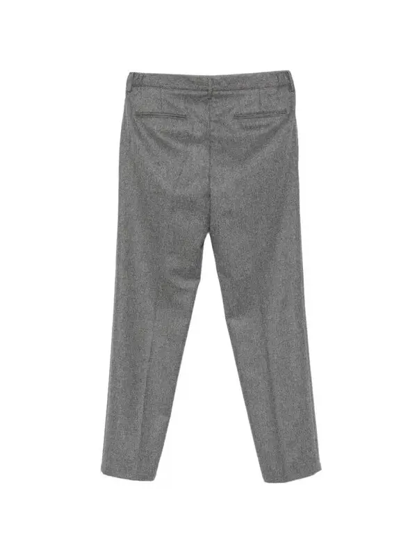 PROFUOMO Pleated Tapered Trousers