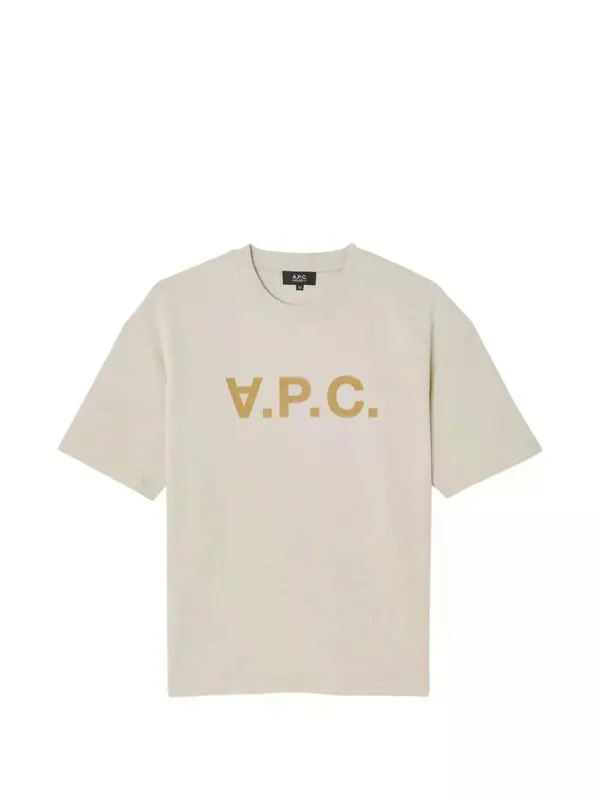A.p.c. Vpc Logo T-shirt - Neutrals