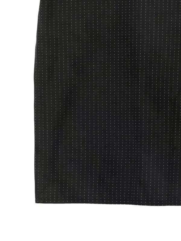 Versace 1970s Micro-pattern Midi Pencil Skirt