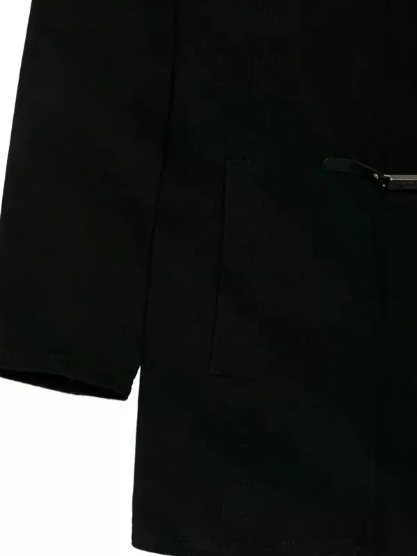 Versace 1990s Toggle-fastening Coat