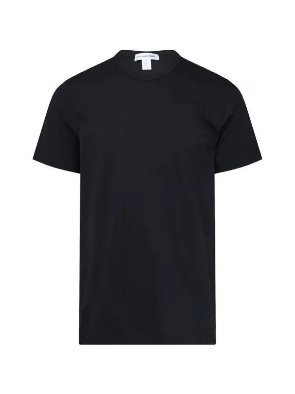 Comme Des Garçons Logo-print T-shirt - Black