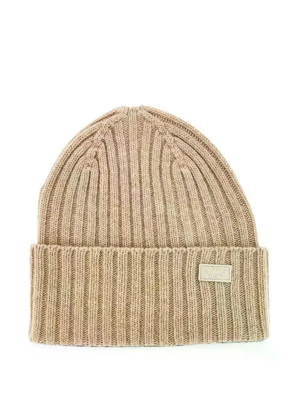 Max Mara Ribbed-knit Beanie Hat